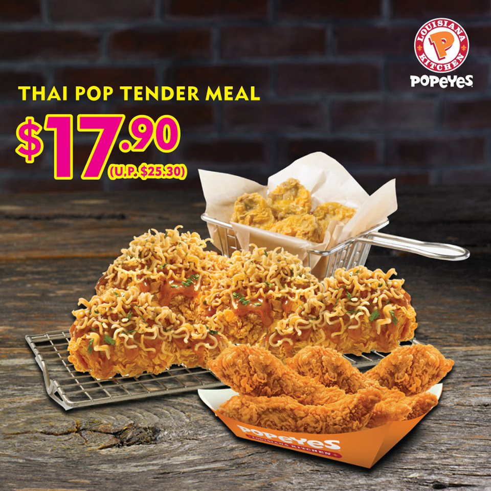 THE NEW MUST TRY: THAI POP CHICKEN WITH CURRY SAUCE AND CRISPY NOODLES ...