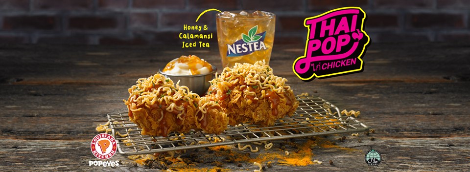 THE NEW MUST TRY: THAI POP CHICKEN WITH CURRY SAUCE AND CRISPY NOODLES ...