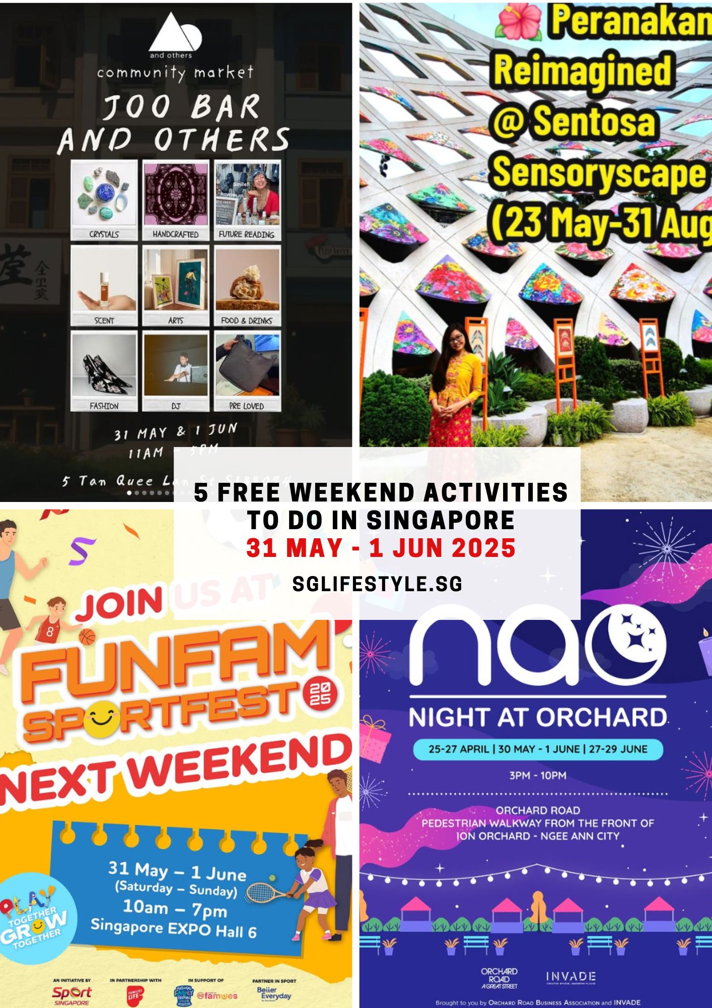 5 FREE Activities to do in Singapore this Weekend (31 May – 1 June 2025 ...