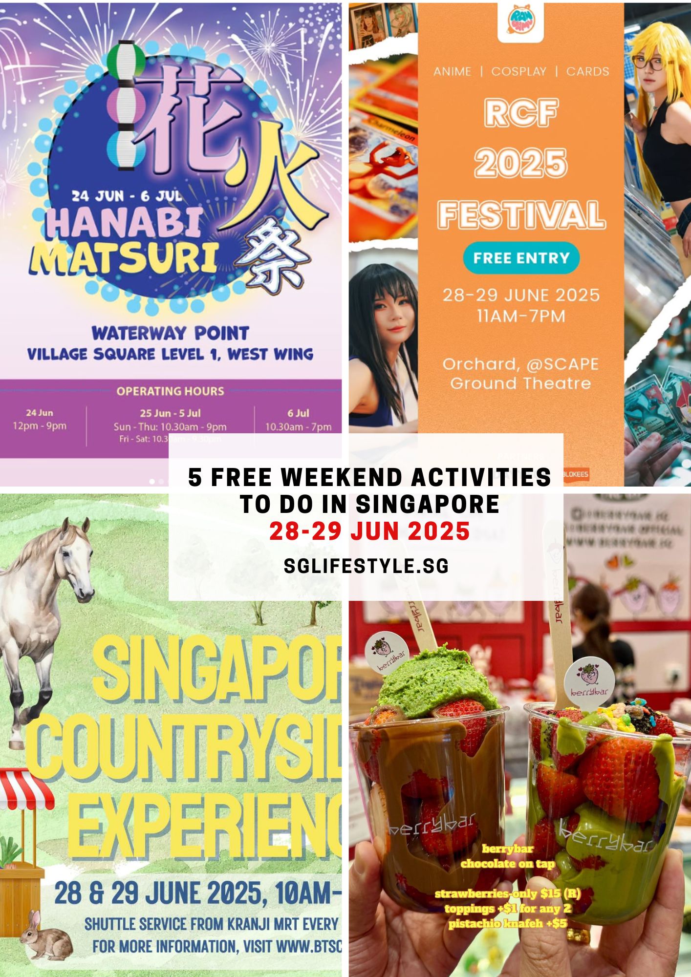 5 FREE Activities to do in Singapore this Weekend (28 – 29 June 2025 ...