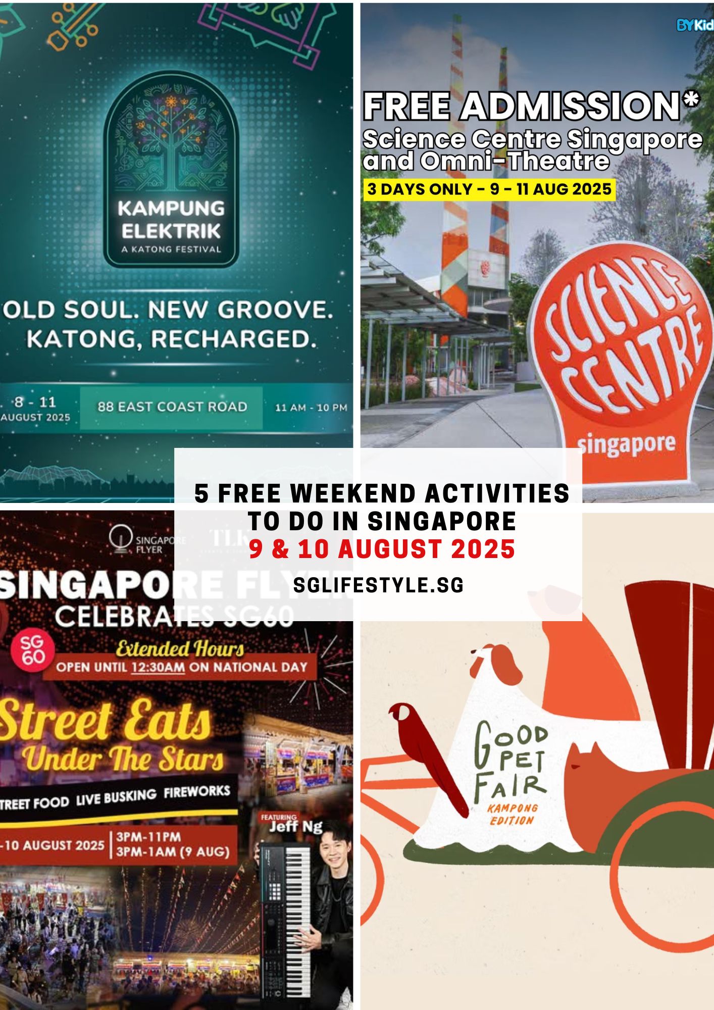 5 FREE Activities to do in Singapore this Weekend (9 – 10 August 2025 ...
