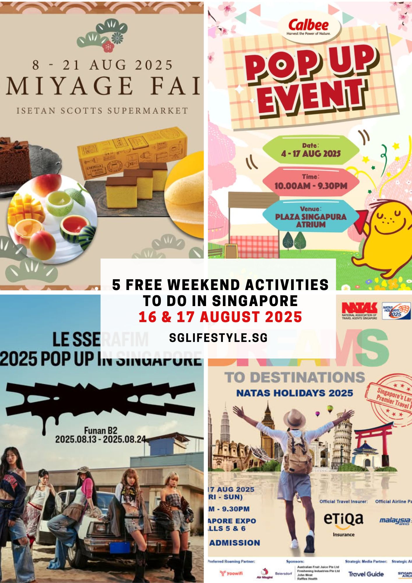 5 FREE Activities to do in Singapore this Weekend (16 – 17 August 2025 ...