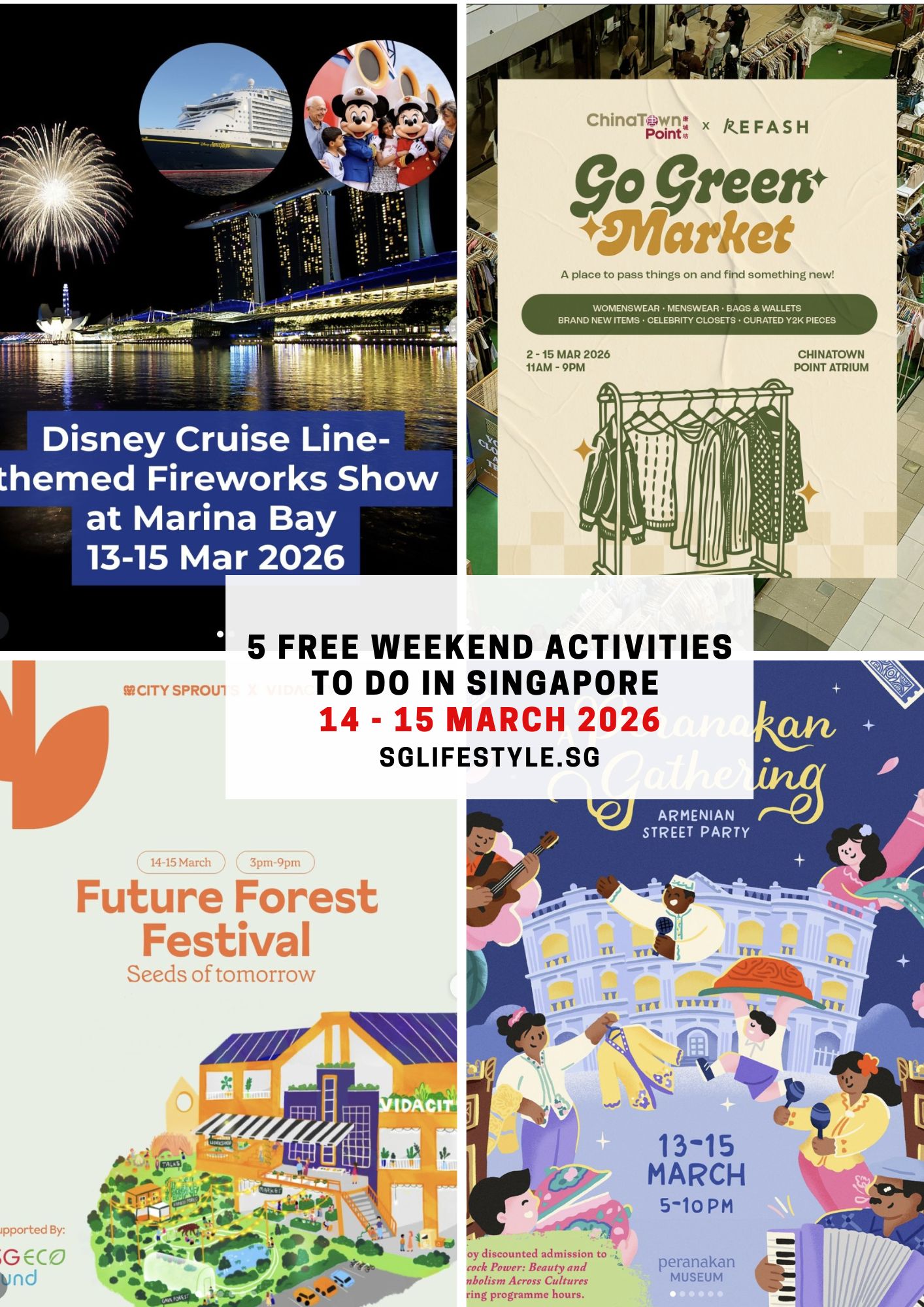 5 FREE Activities to do in Singapore this Weekend (14 - 15 March 2026 ...