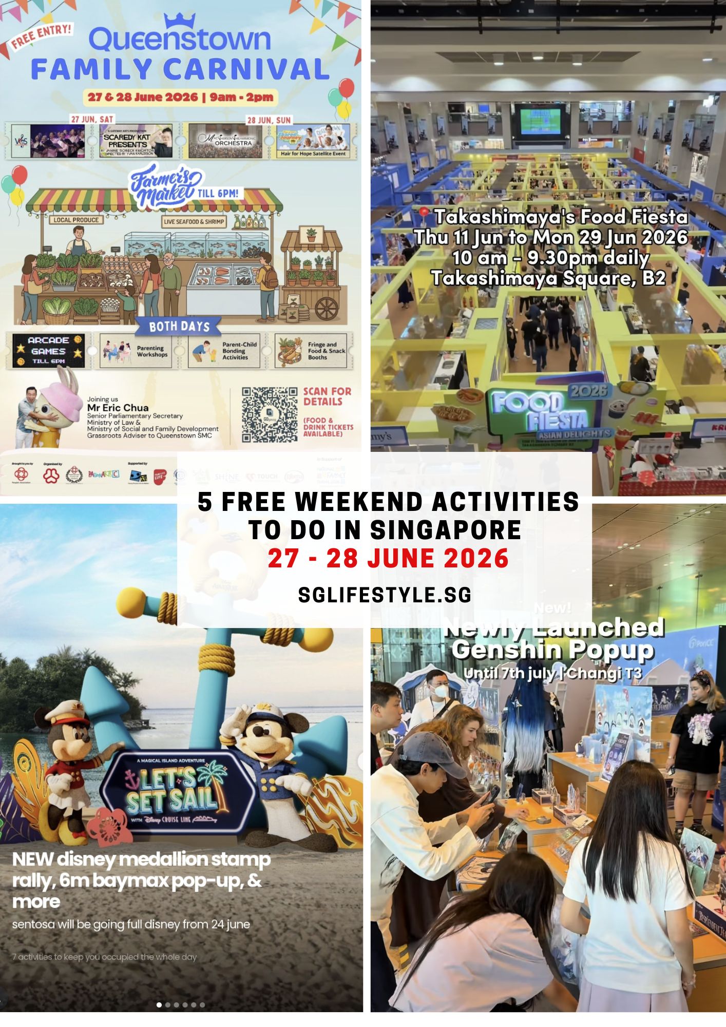5 FREE Activities to do in Singapore this Weekend (27 - 28 June 2026 ...